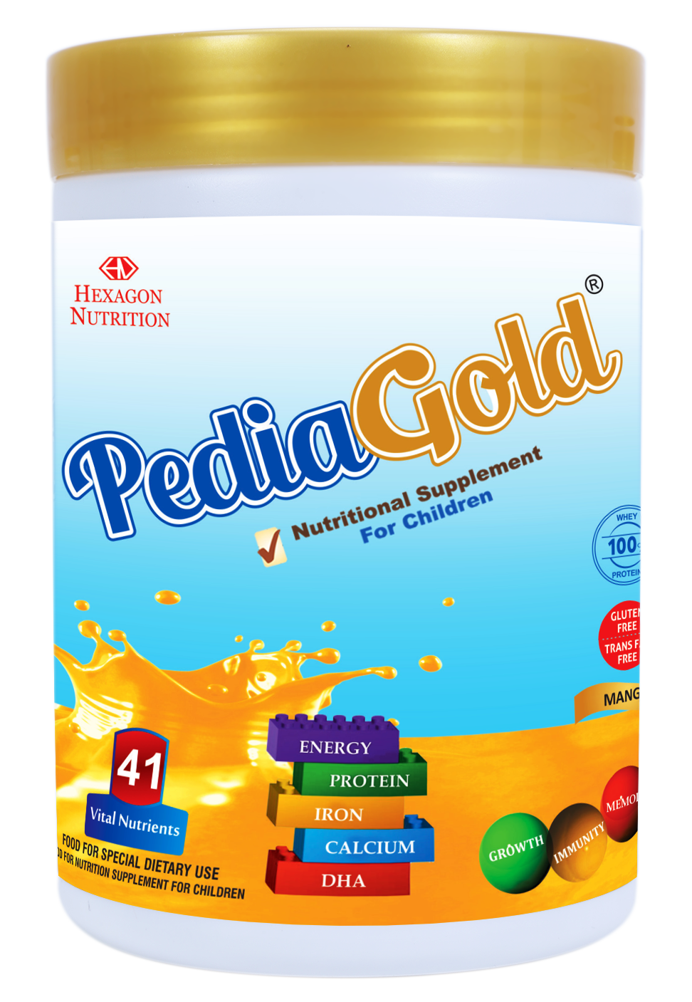 PediaGold: Nutritional Supplement For Kids